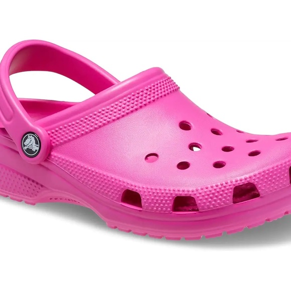 CROCS | Shoes | Crocs Classic Hot Pink Clog Slip On Size W M8 | Poshmark
